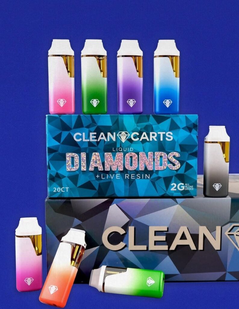 Clean Carts Diamonds | Clean Carts Disposable 2g | Clean Chews - Clean ...